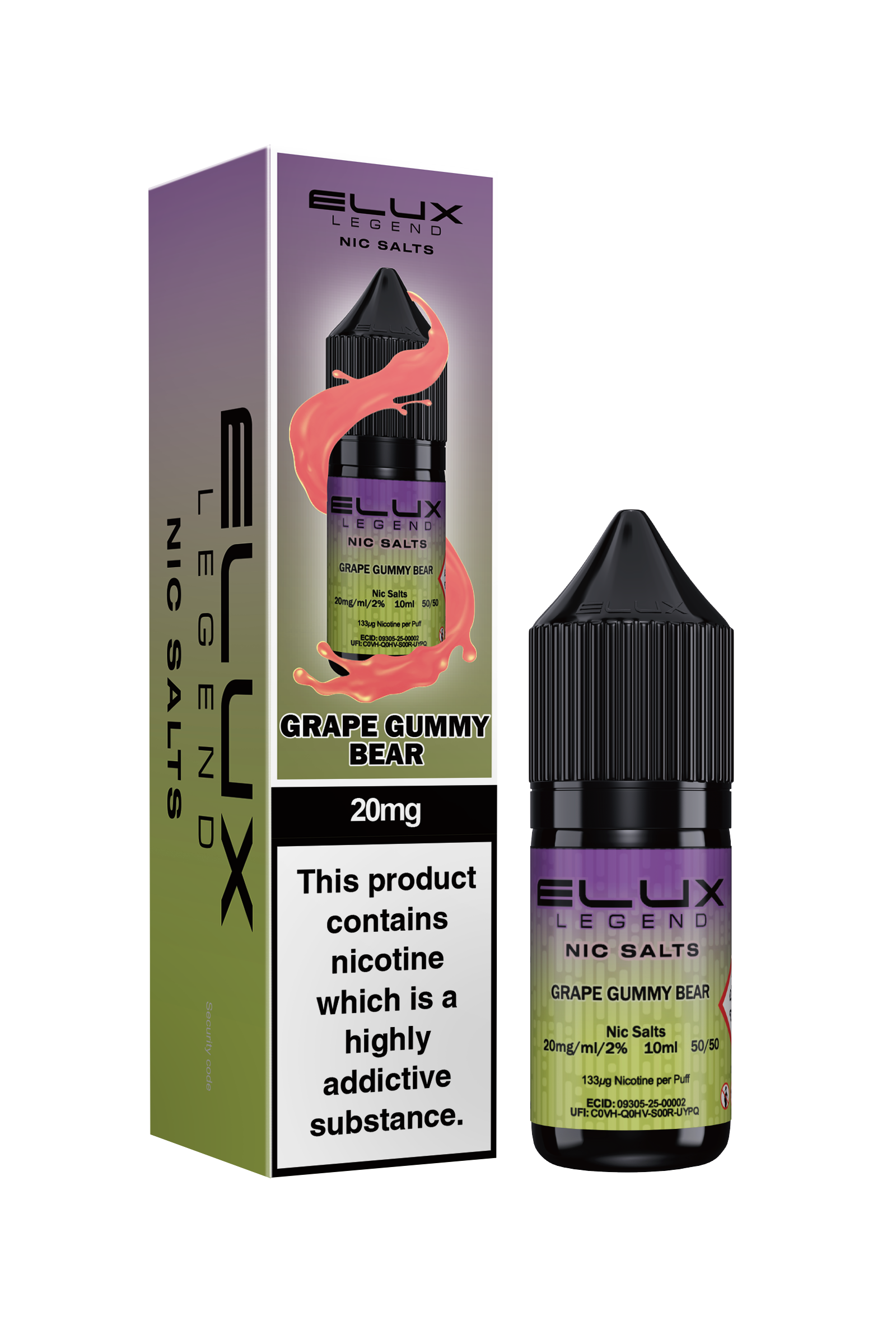 Grape Gummy Bear - Elux – Hillsborough Vape Lounge
